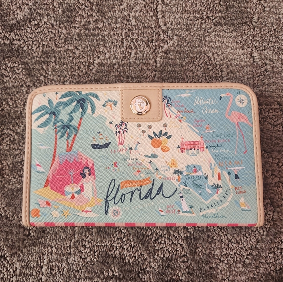 Spartina 449 | Bags | Spartina Greetings From Florida Wallet | Poshmark